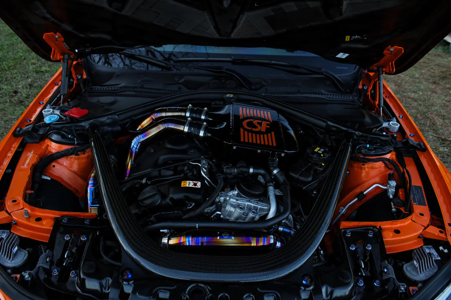 Titanium Charge Pipes & Intakes for the BMW F80 M3 & F82 M4. Complete ...