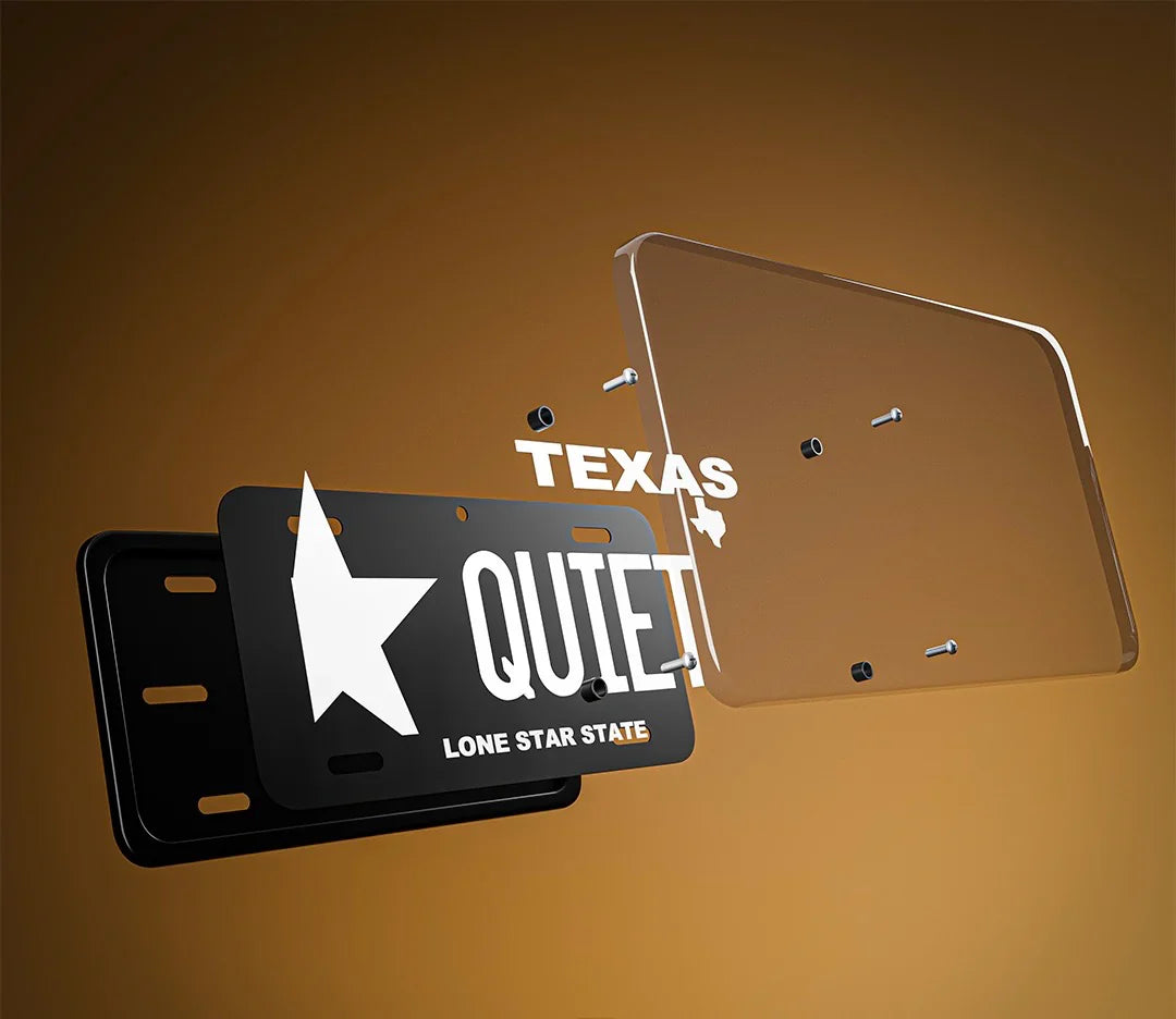 Remote controlled license plate blur cover! Vanishing blurred out tint ...